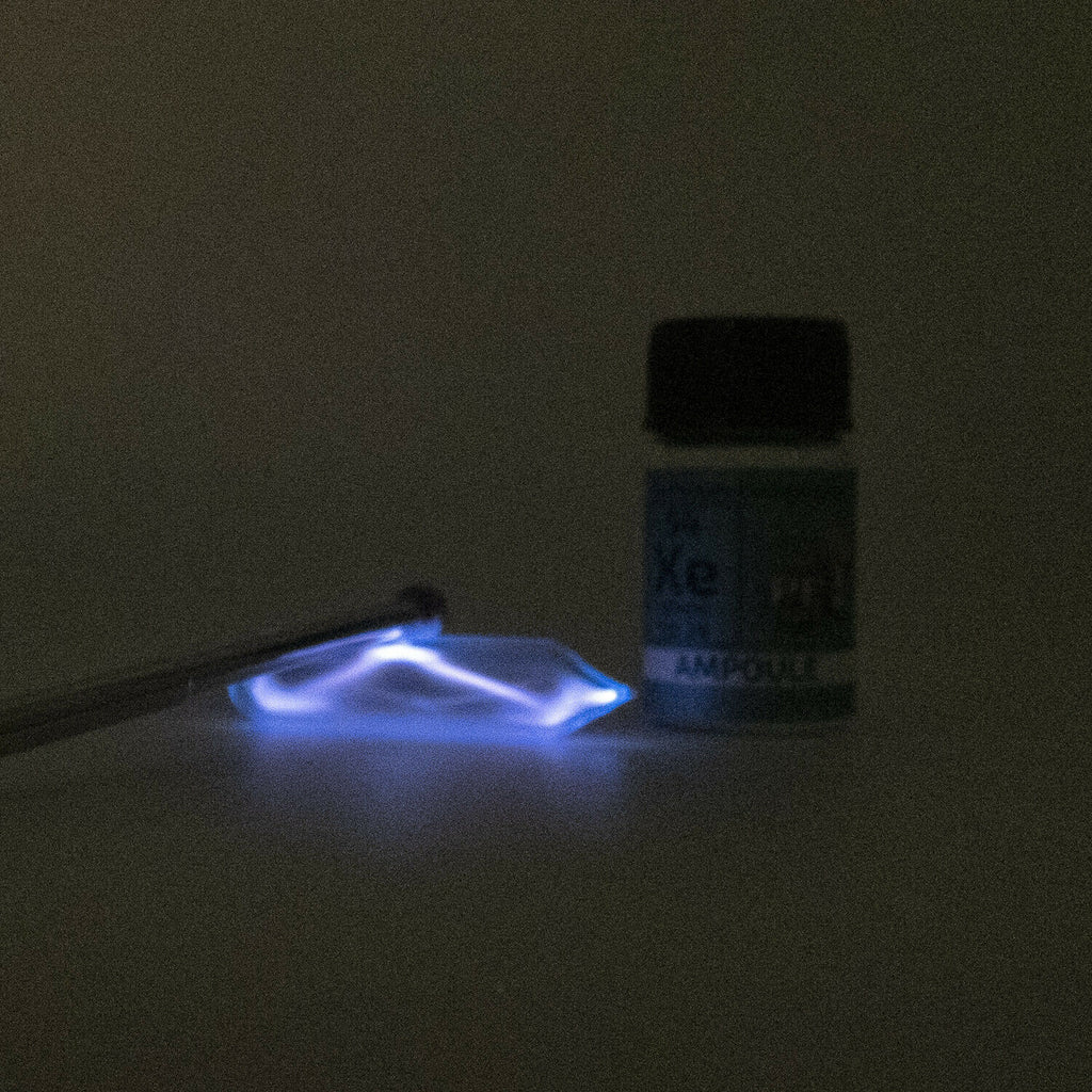 Pure Xenon gas Ampoule element 54 sample Xe Low Pressure in labeled ...