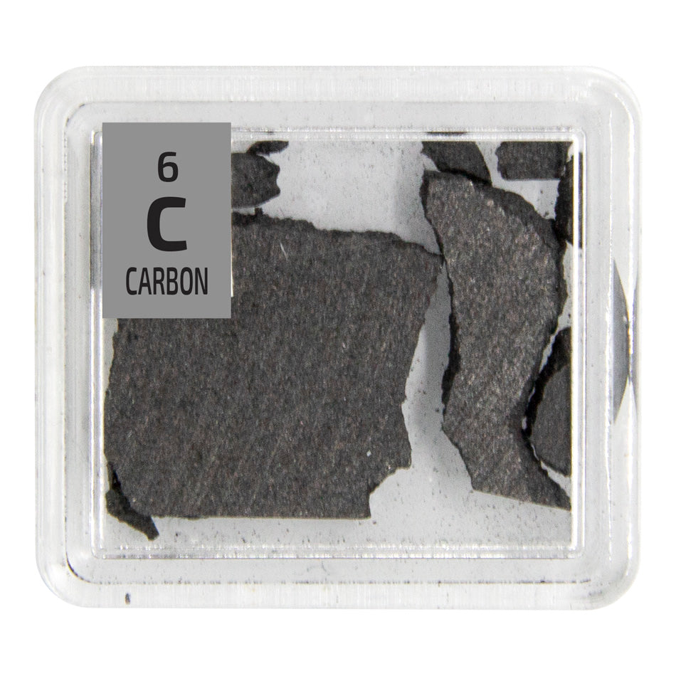 Carbon Pieces Periodic Element Tile | The Periodic Element Guys