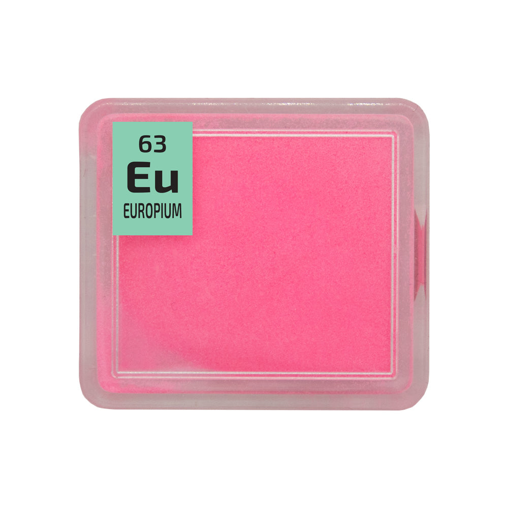 Europium Glow Powder Pink PEGUYS Periodic Element Tile | The Periodic ...