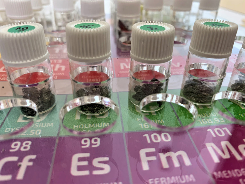 82 periodic table Element Tile Samples Full Colour Vial interactive ...