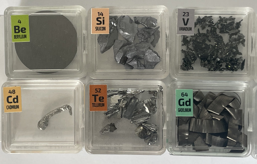 Beryllium Silicon vanadium Ruthenium Gadolinium Rhenium Platinum +++ in ...