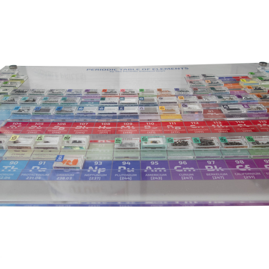 Up to 82 Pure Periodic Element Tiles with Acrylic Stand